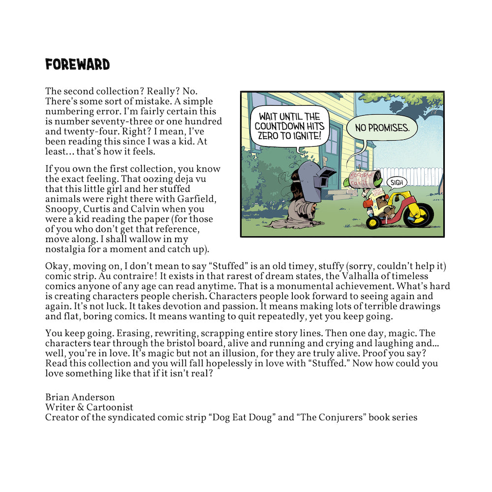 Stuffed Volume Two Softcover Signed – Stuffed Productions